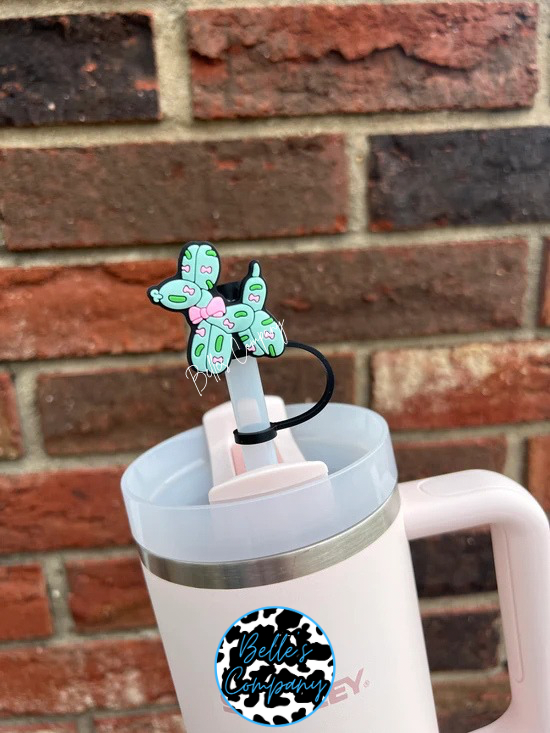 Pickle Balloon Dog - Straw Topper - 10mm